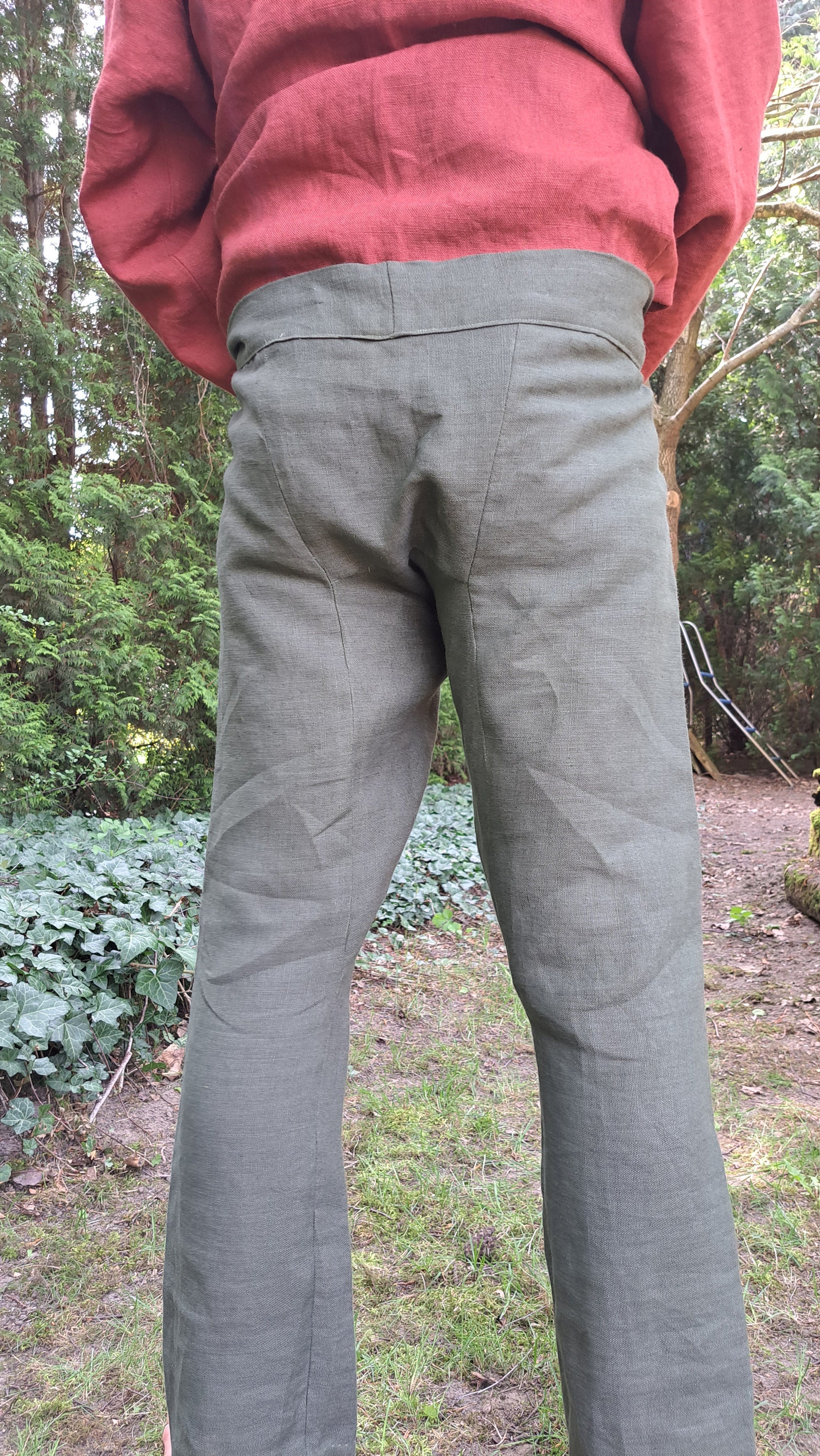 Viking Linen Thonsberg Trousers. Warrior Pants. Norse Man Pants ...