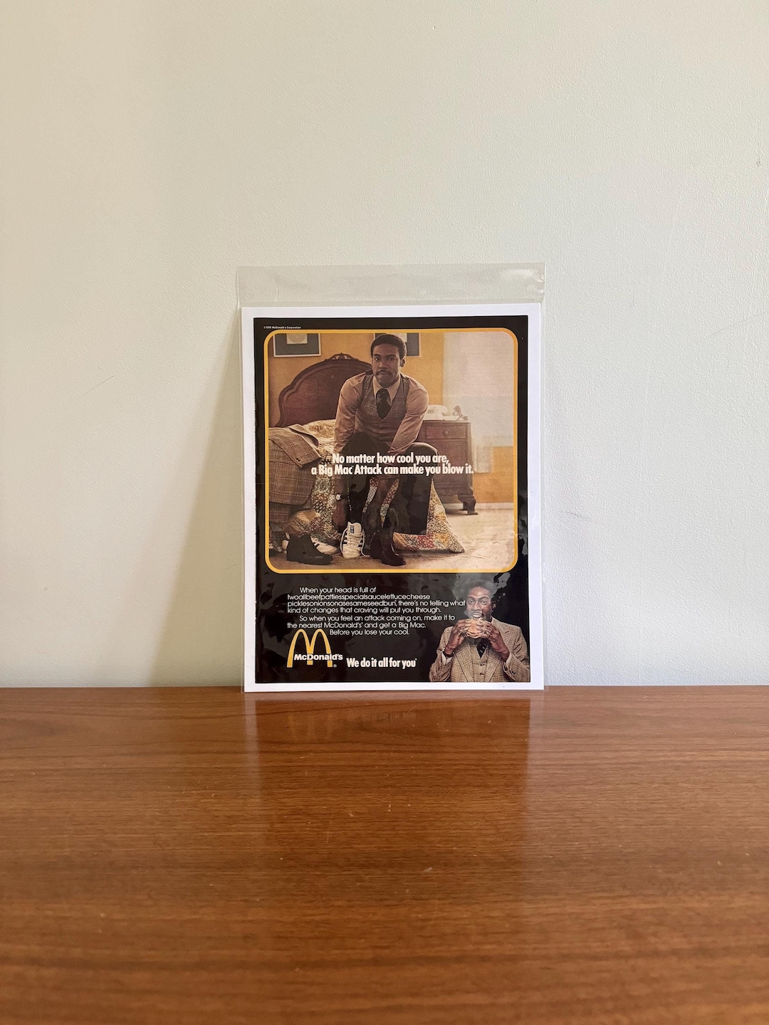 70s Mcdonald's Big Mac Attack Print Ad | Vintage 'no Matter How Cool ...