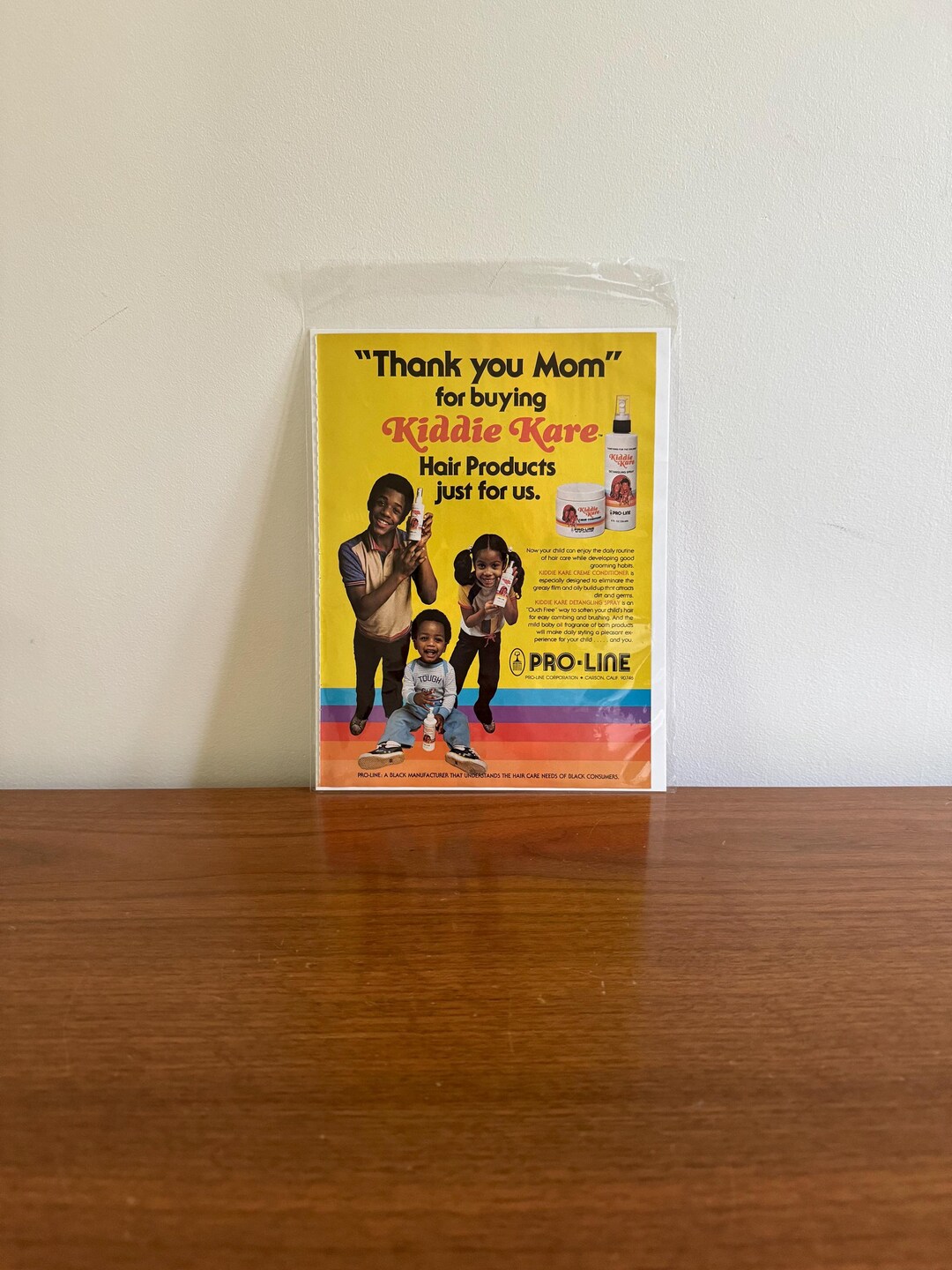 80s Kiddie Kare Black Hair Shampoo Print Ad | Vintage "thank You Mom ...