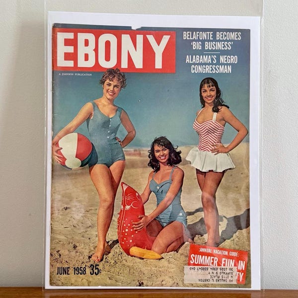 Vintage Ebony Magazines - Etsy