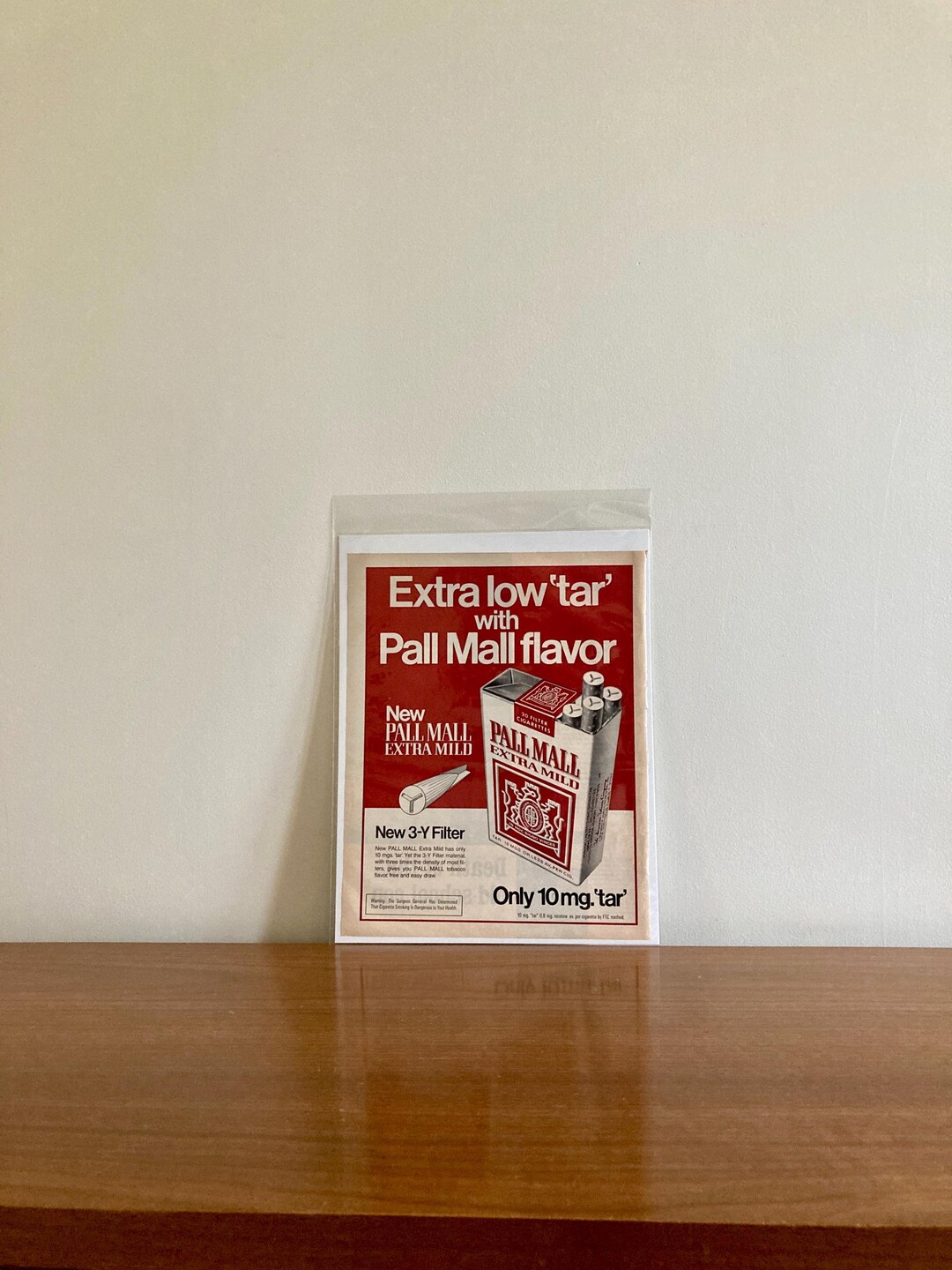 1970 Pall Mall Extra Mild Print Ad | Vintage 'new Pall Mall Extra Mild ...