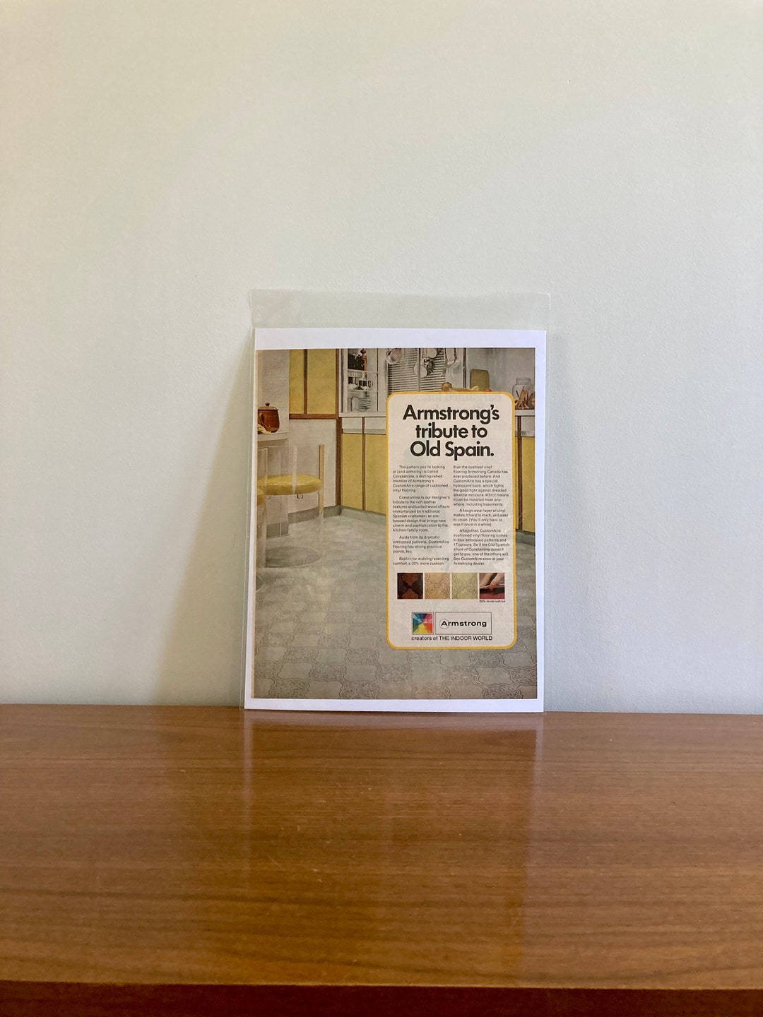 1972 Armstrong Flooring Ad: Vintage Spanish Revival Decor - Etsy