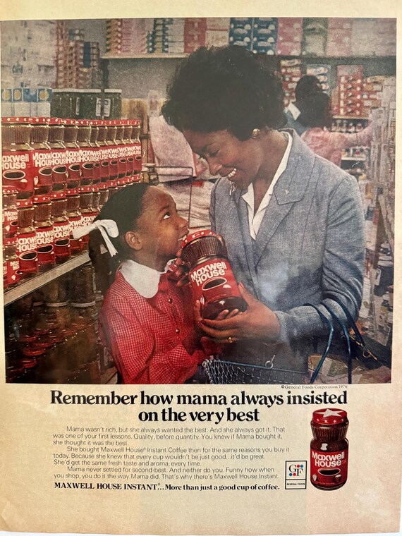 Vintage Maxwell House Coffee Ads