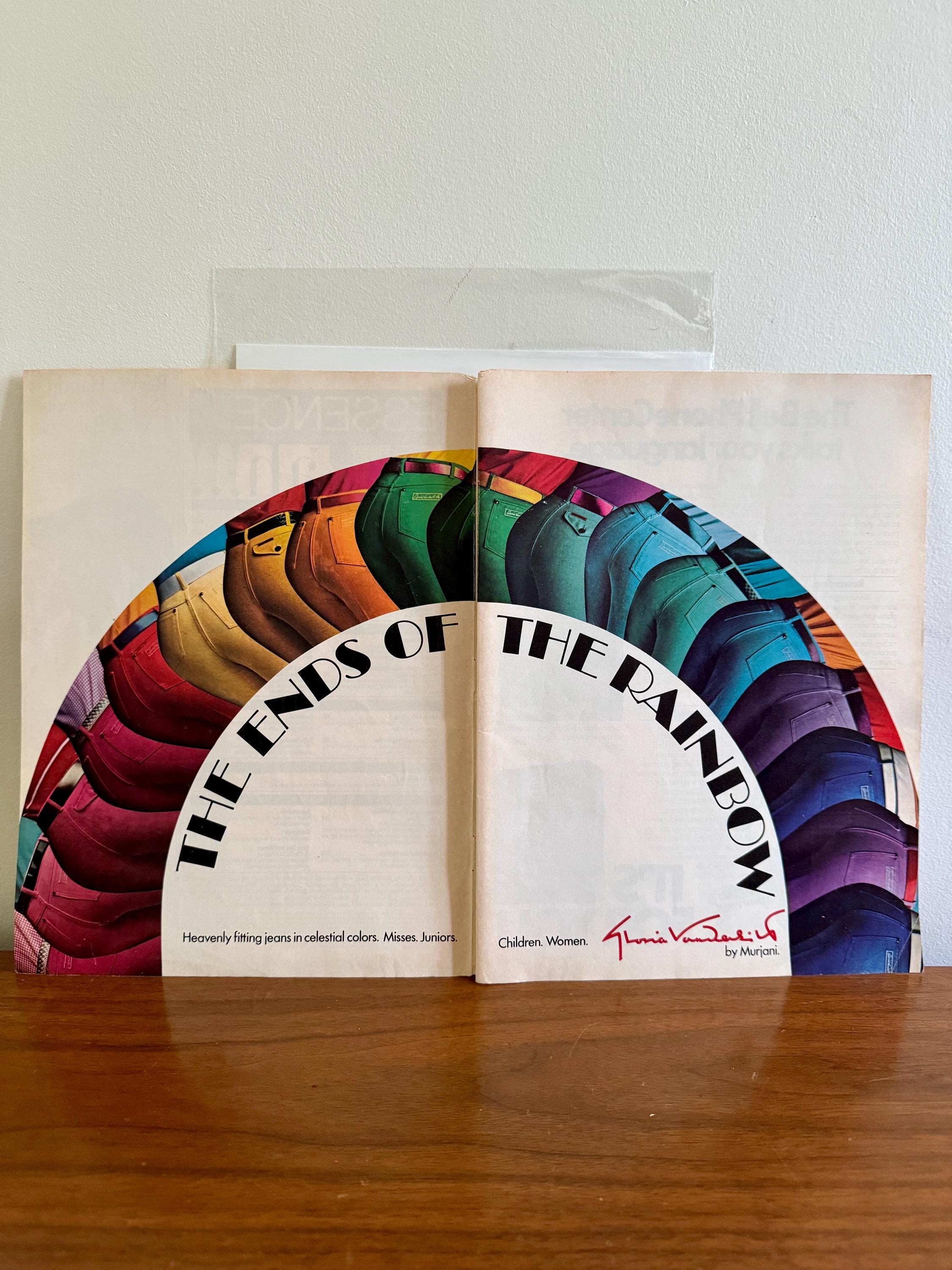 1980 Gloria Vanderbilt Denim Print Ad | Vintage 'the Ends of the ...