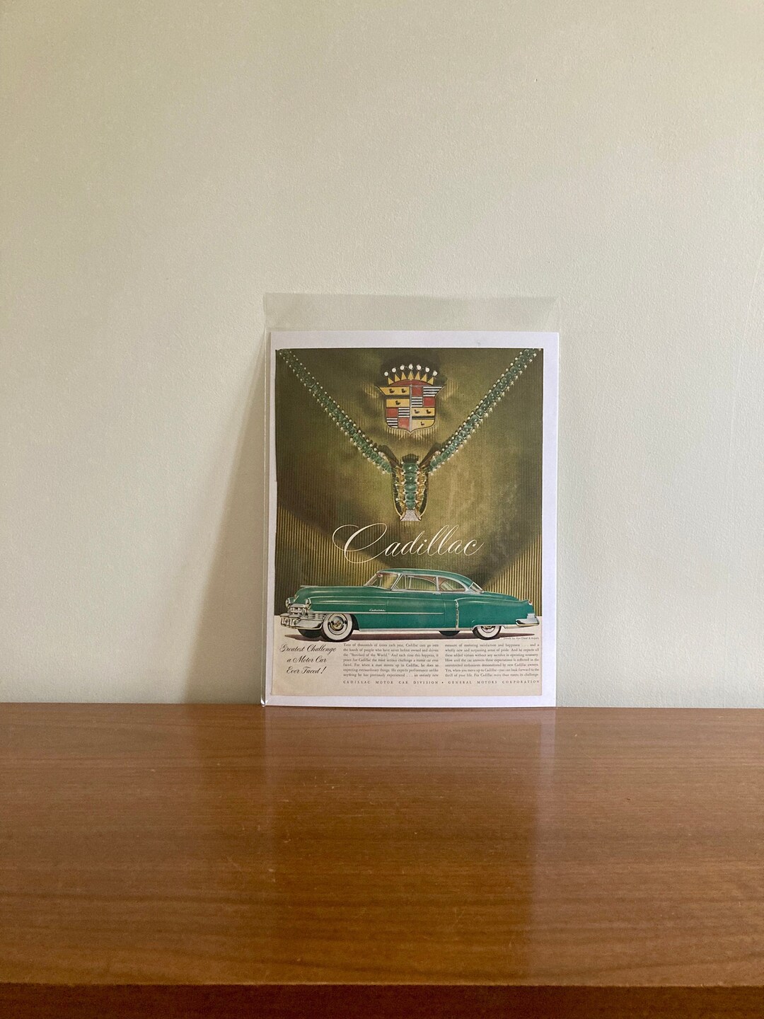 1950 Harry Winston for Cadillac Advertisement | Vintage Cadillac Print ...