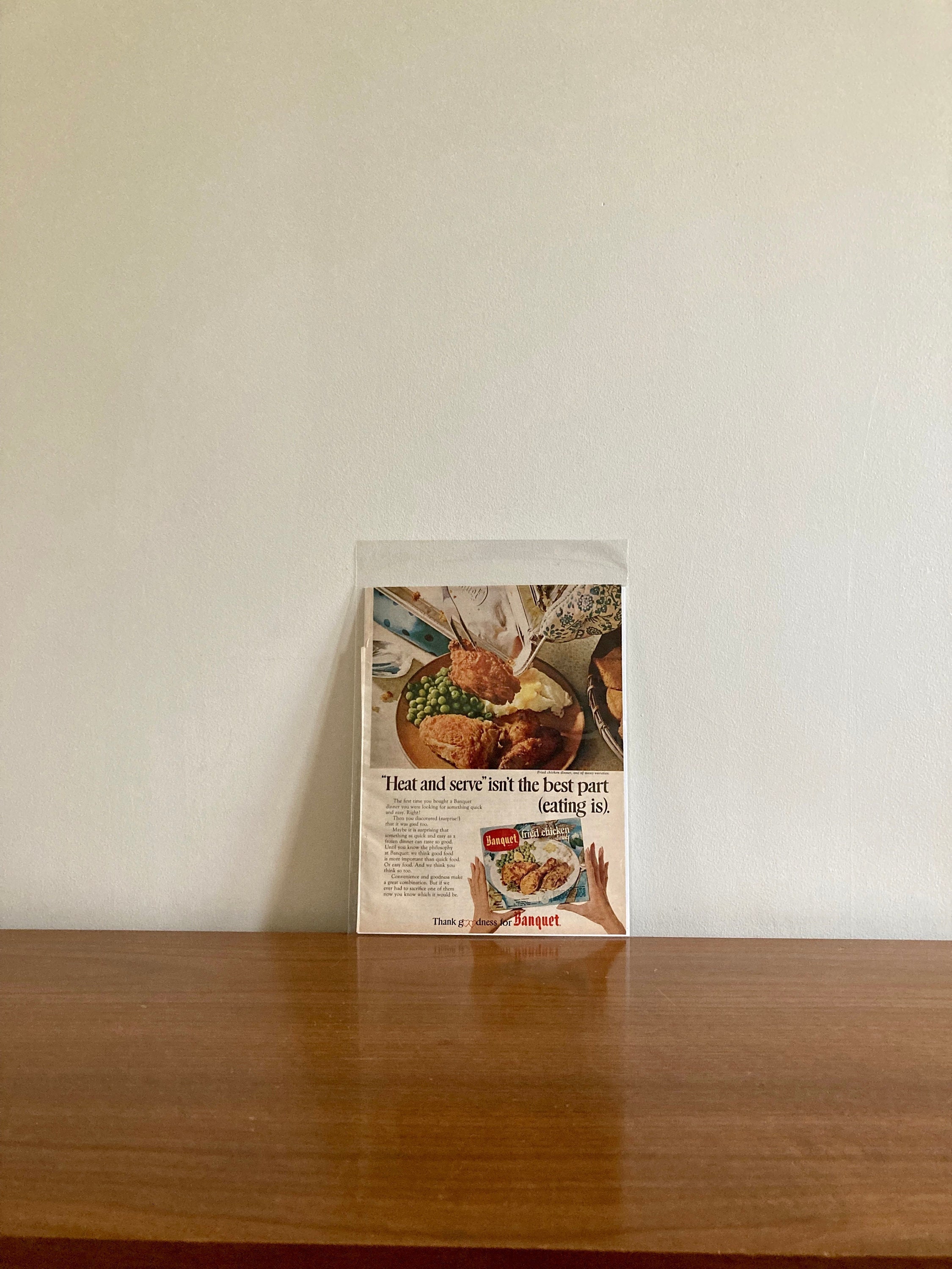 First Frozen Food Ad