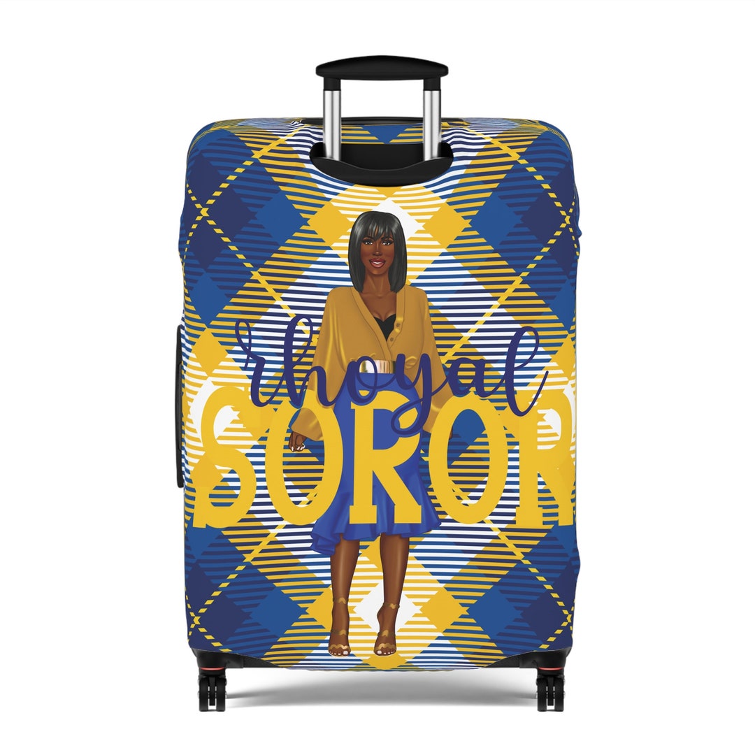 Sigma Gamma Rho Rhoyal Soror Luggage Cover - Etsy