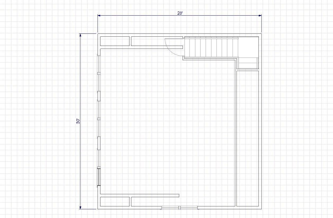 28x30 Garage With a Bonus Room - Etsy