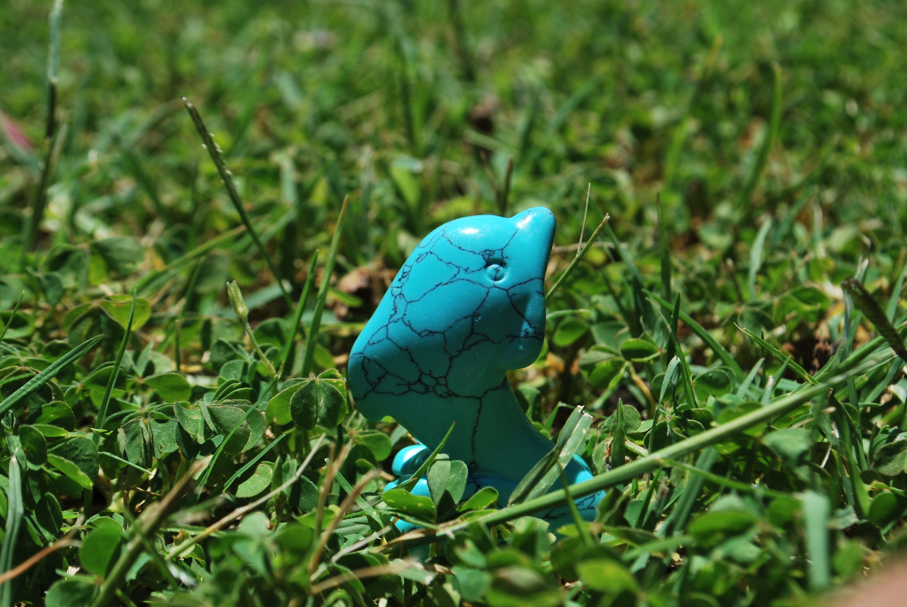 Crystal Dolphin Figurine, Natural Gemstone Dolphin, Carved Animal ...