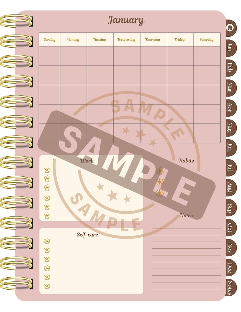 15-day Planner | Printable Productivity Calendar | Short-term Goal ...