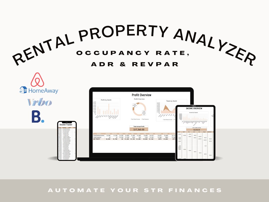 The Rental Property Analyzer Tool for Tracking Short-term Rental Income ...