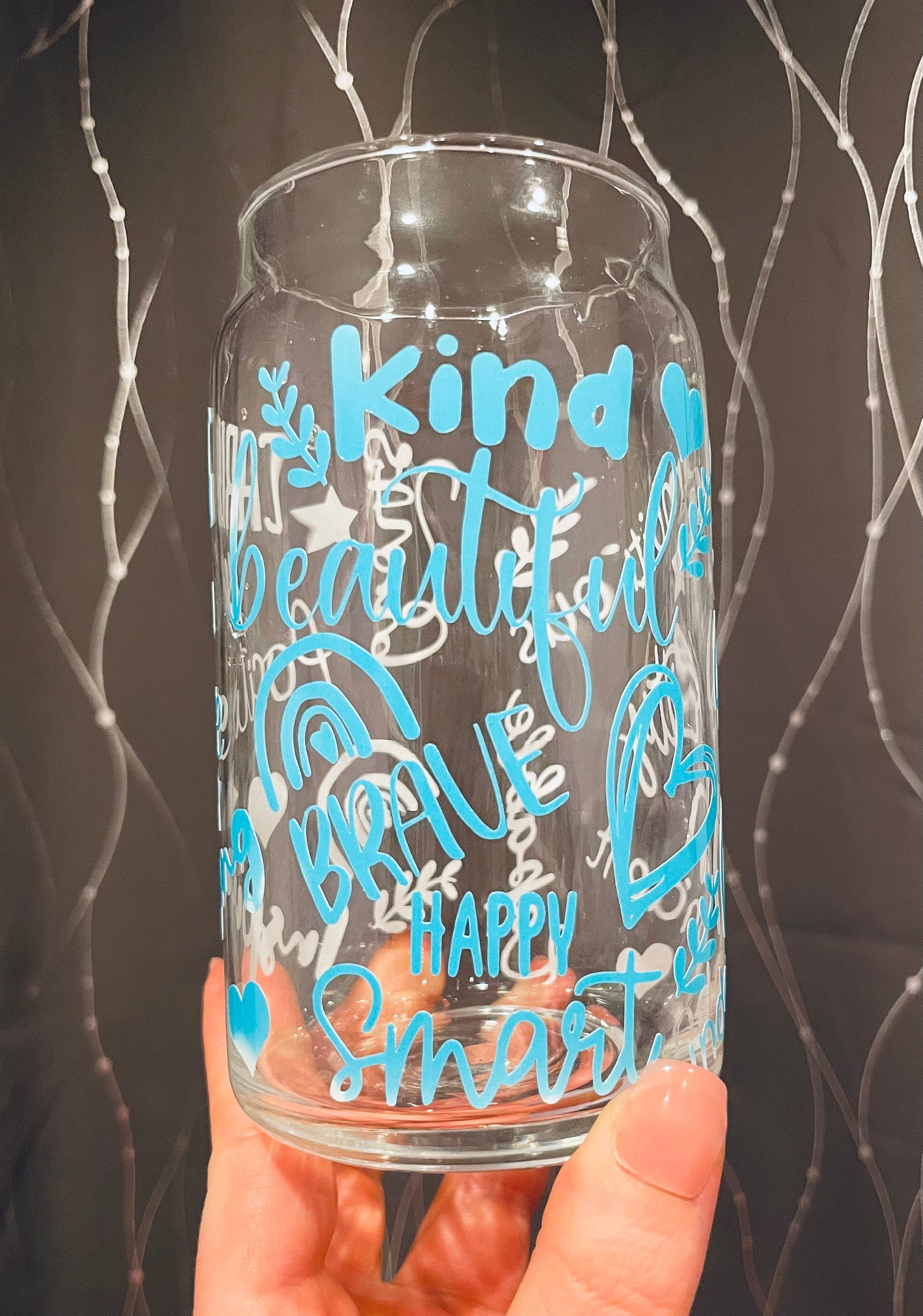 Self Love Color Changing Glass - Etsy