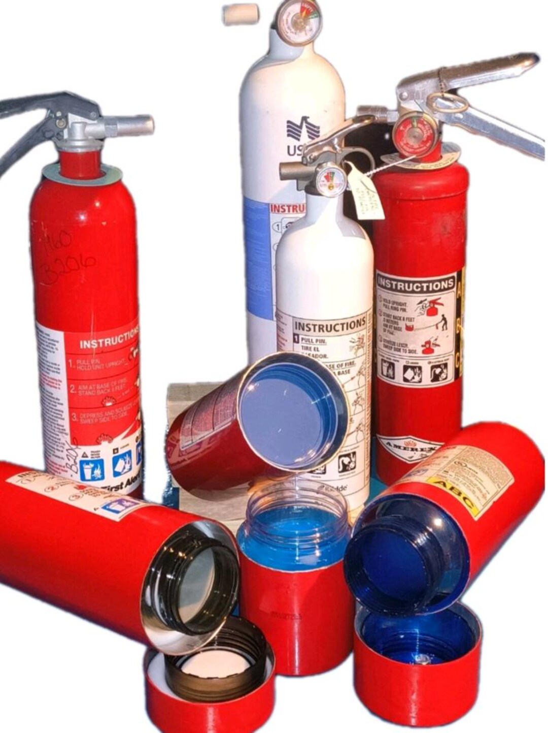 The Small Fire Extinguisher Diversion Safe: Hidden Stash Container - Etsy