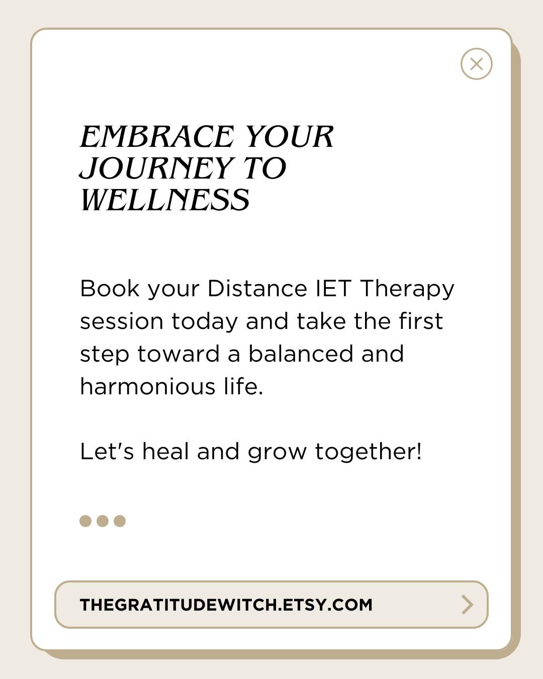 Integrated Energy Therapy 90-minute Remote Healing Session | PDF Report ...