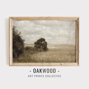 French Country Landscape Wall Art Printable Landscape Oil Painting ...