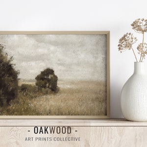 French Country Landscape Wall Art Printable Landscape Oil Painting ...