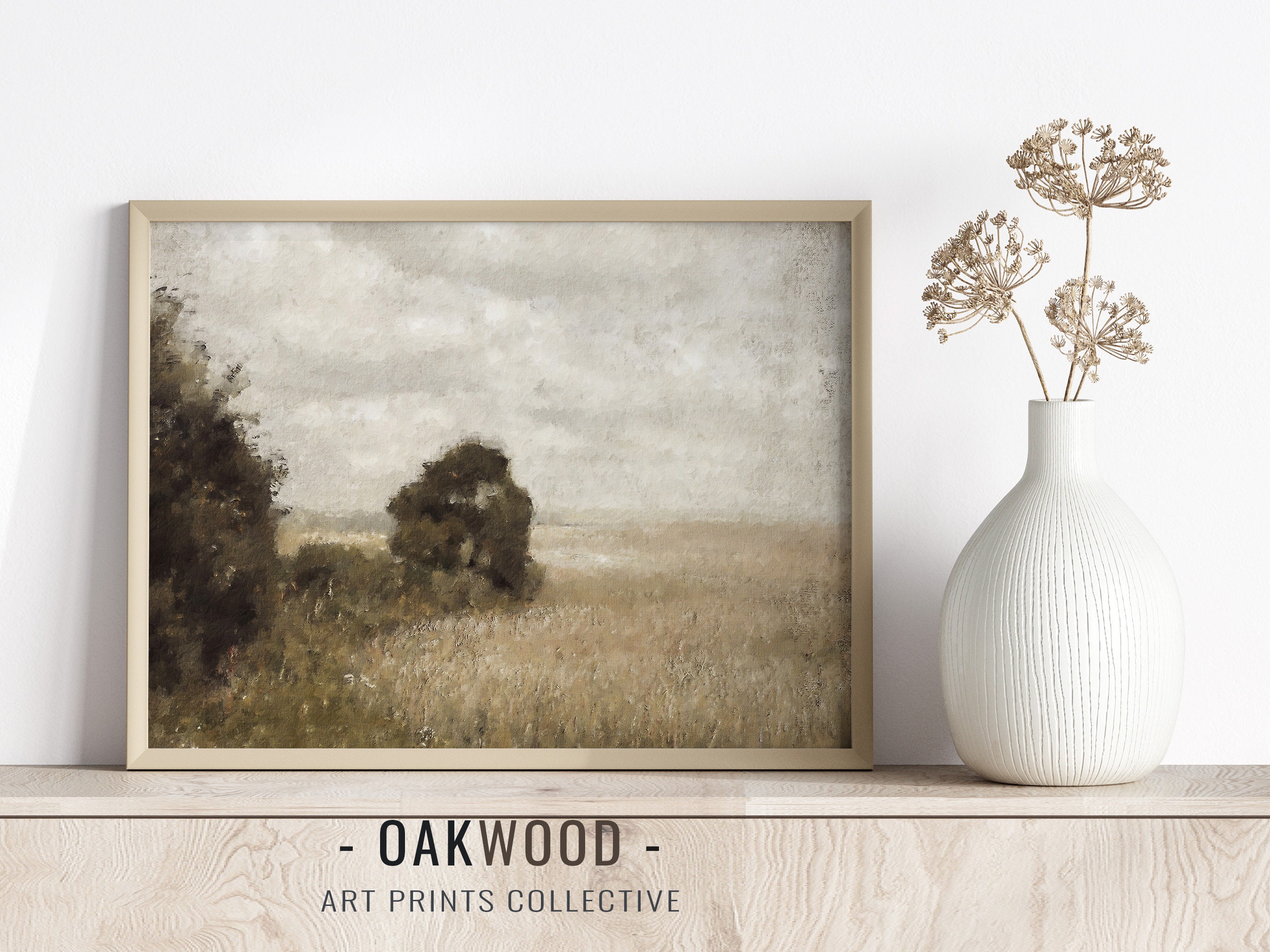 French Country Landscape Wall Art Printable Landscape Oil Painting ...