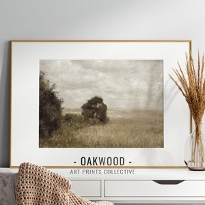 French Country Landscape Wall Art Printable Landscape Oil Painting ...