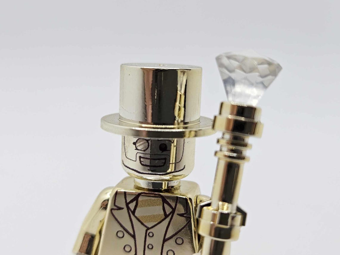 Original LEGO Mr Gold - Etsy