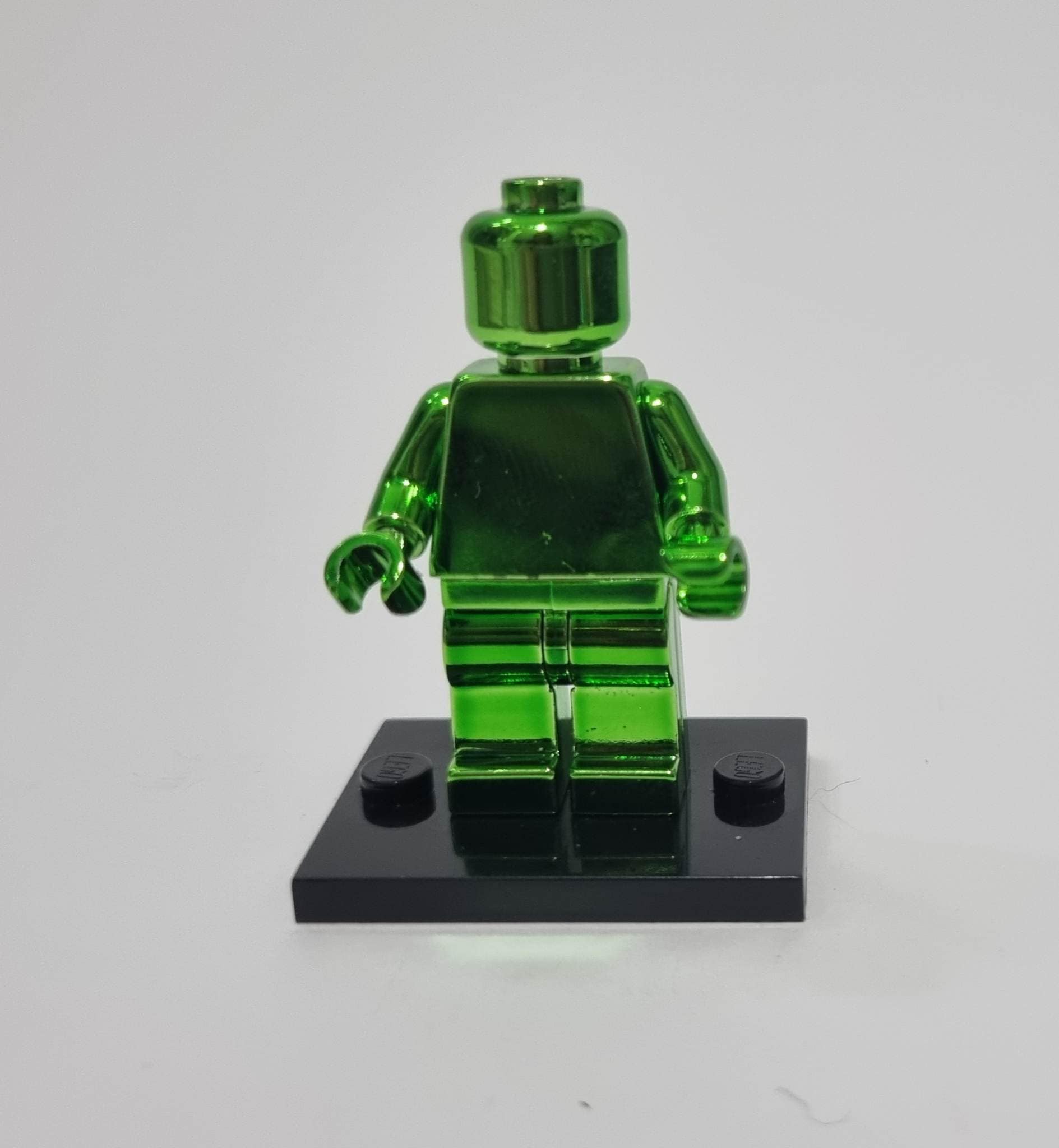 Lego Chrome Green Minifigure - Etsy