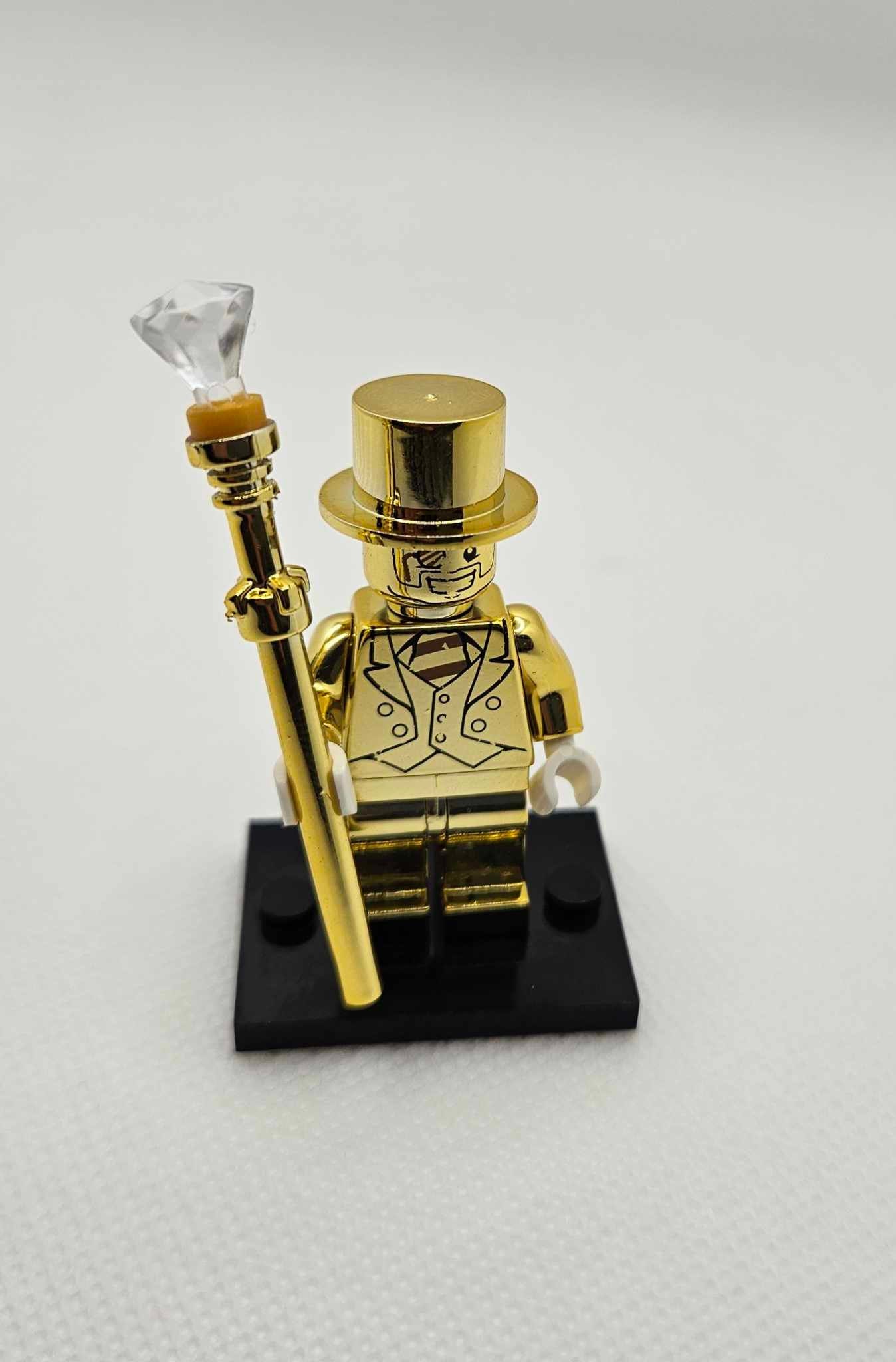 Mr Gold Minifigure - Etsy