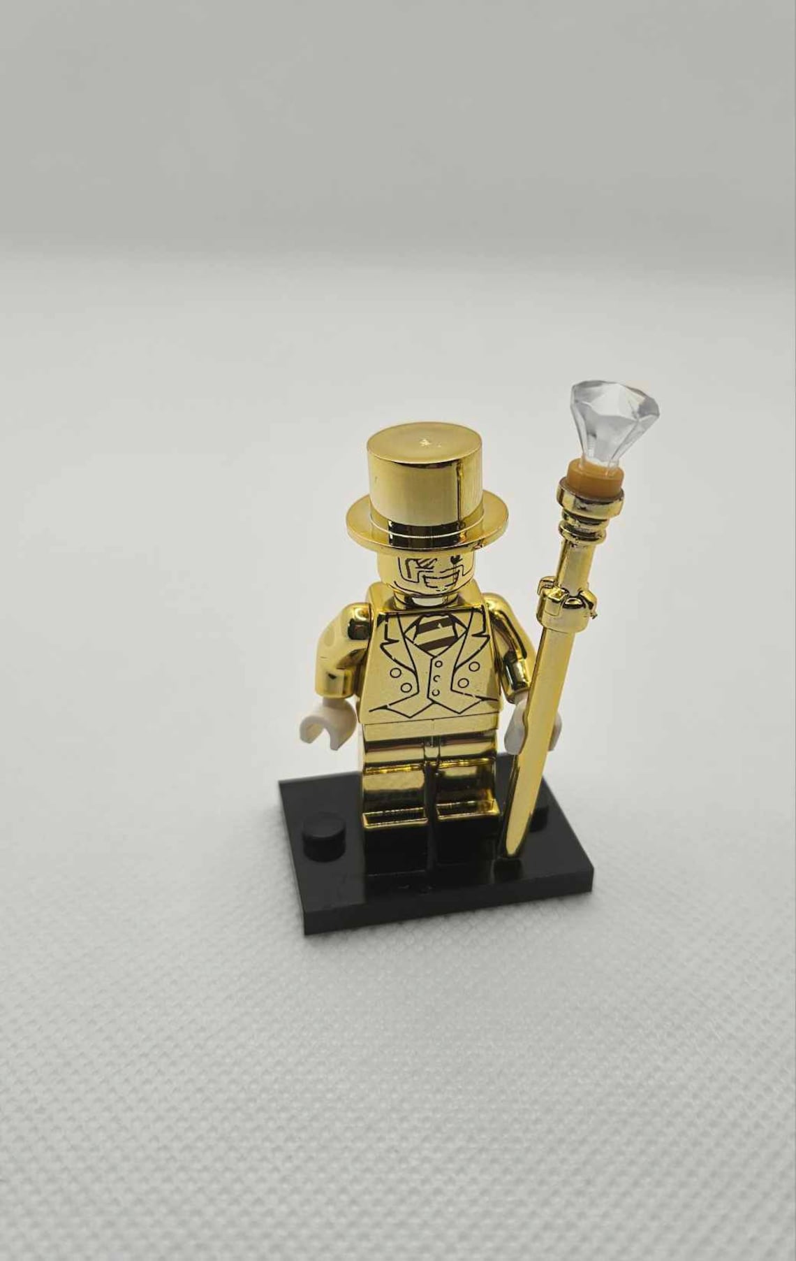 Mr Gold Minifigure - Etsy