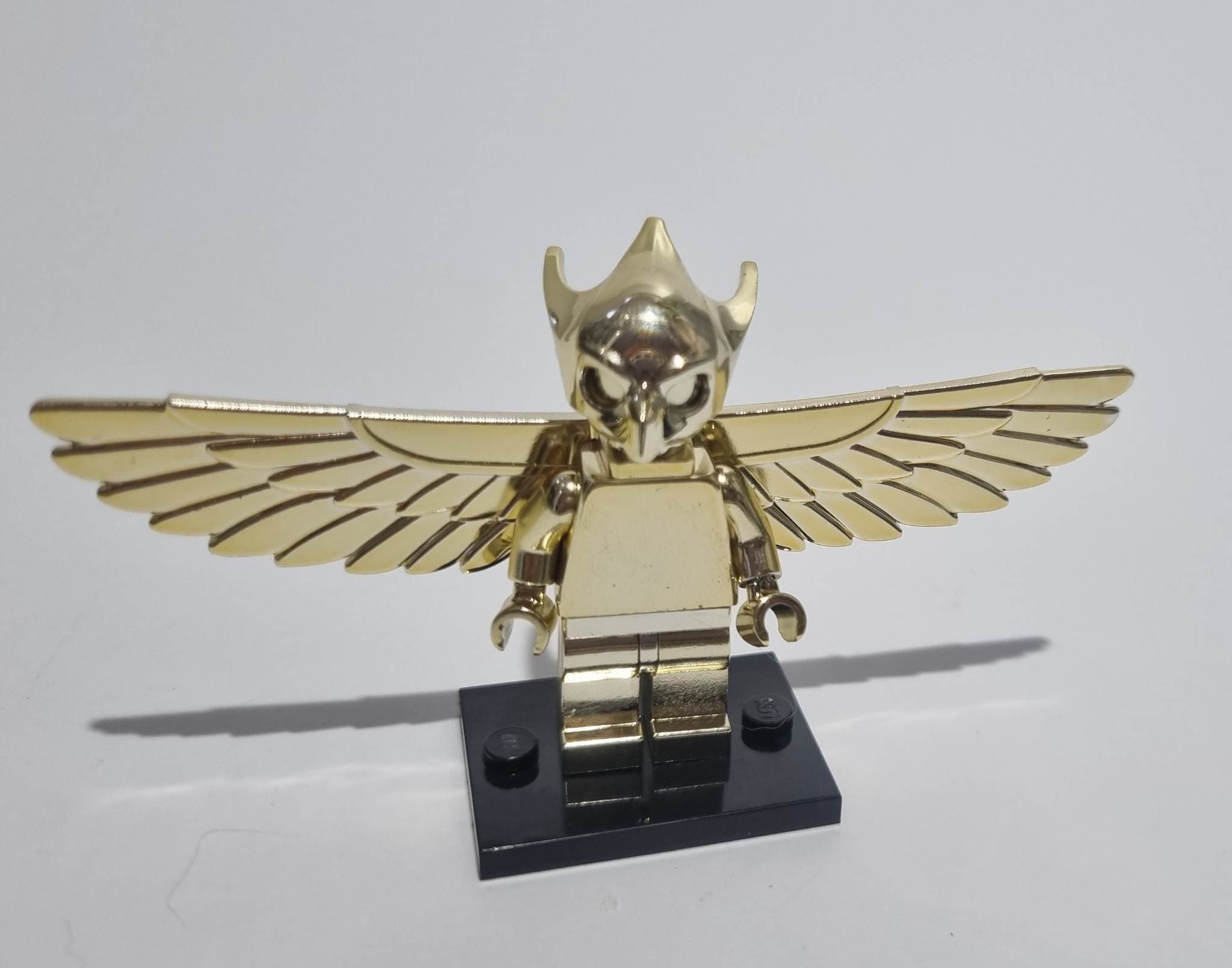 Lego Chrome Gold Mini-figure Mr Bird - Etsy