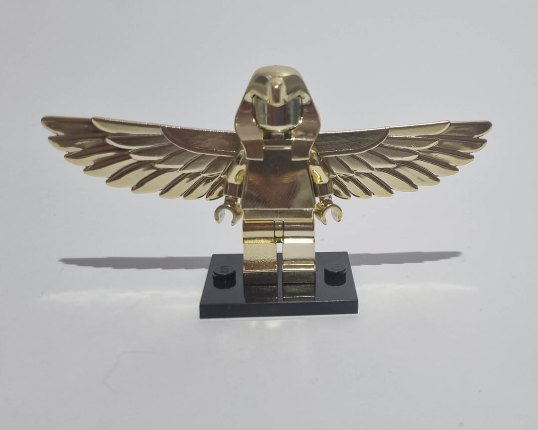 Lego Chrome Gold Pharaoh Mummy Mini Figur - Etsy