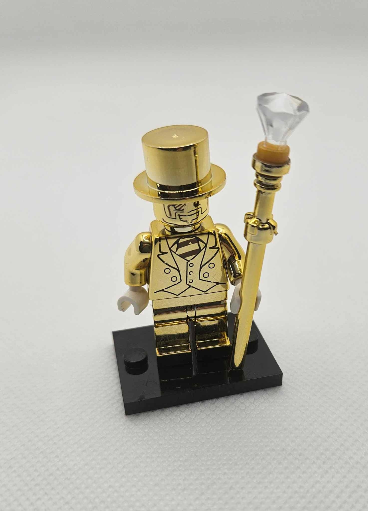 Mr Gold Minifigure - Etsy