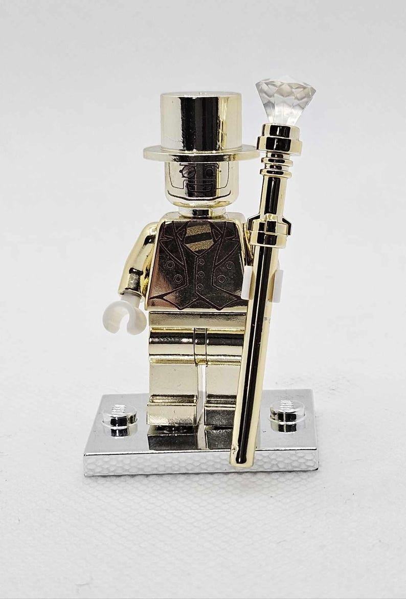 Original LEGO Mr Gold - Etsy