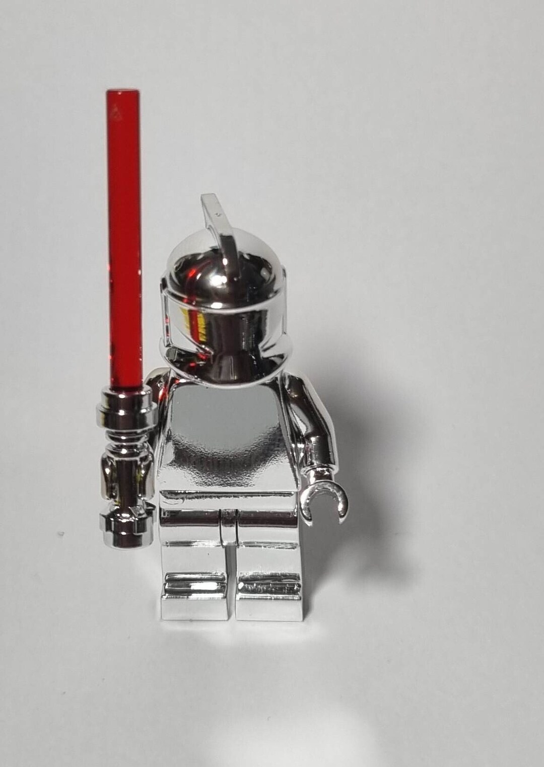 Lego Chrome Silver Clone Trooper Mini Figure Star Wars - Etsy