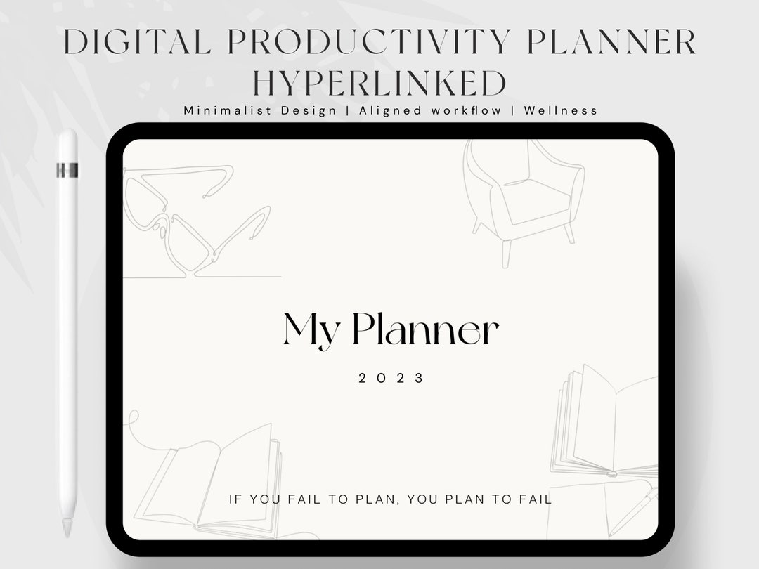 Personal Planner 2023, Printable Productivity Planner, Time, Goal ...