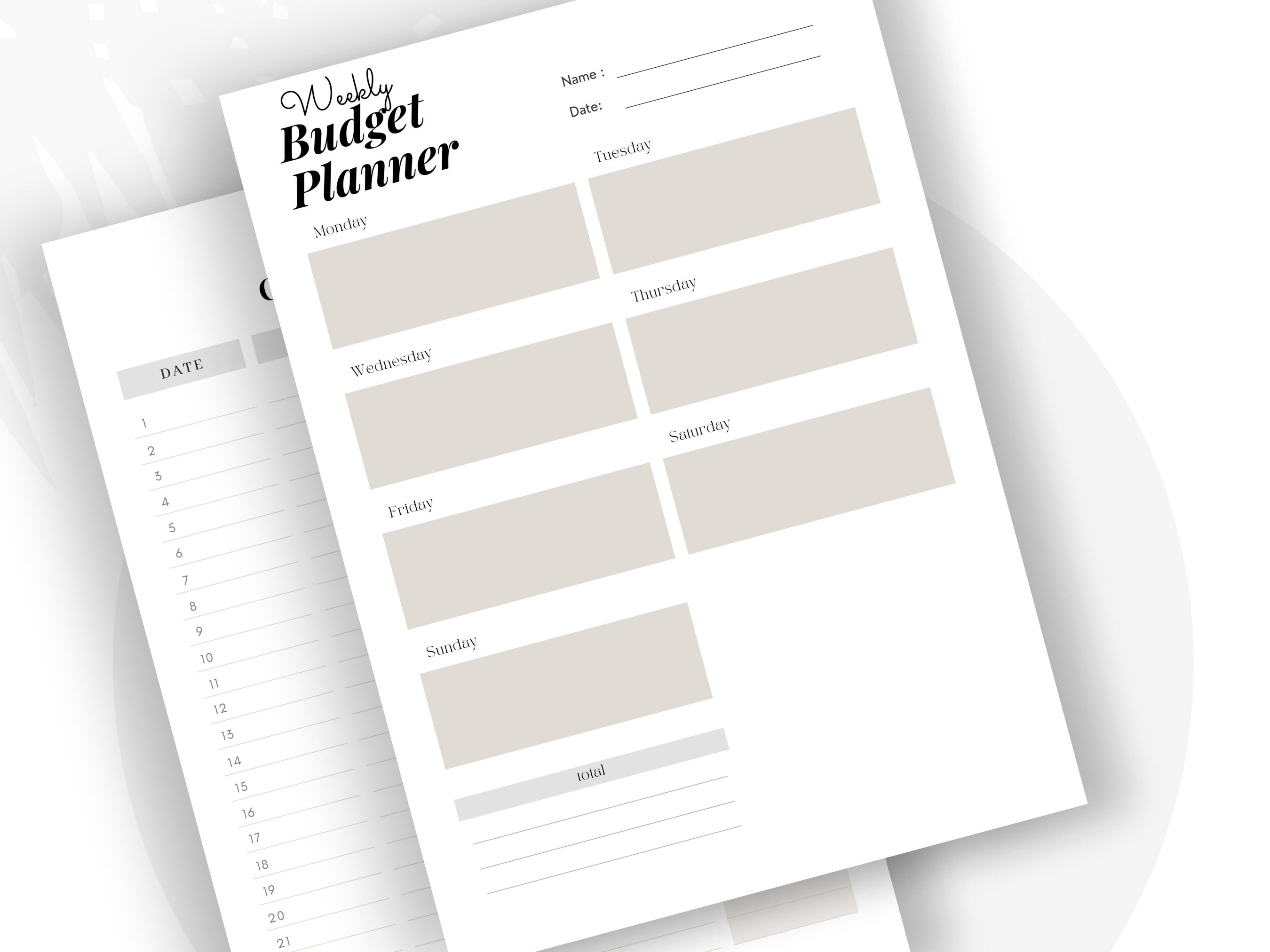 Printable Budget Planner, 2023 Finance Tracker, Canva Finance Planner ...
