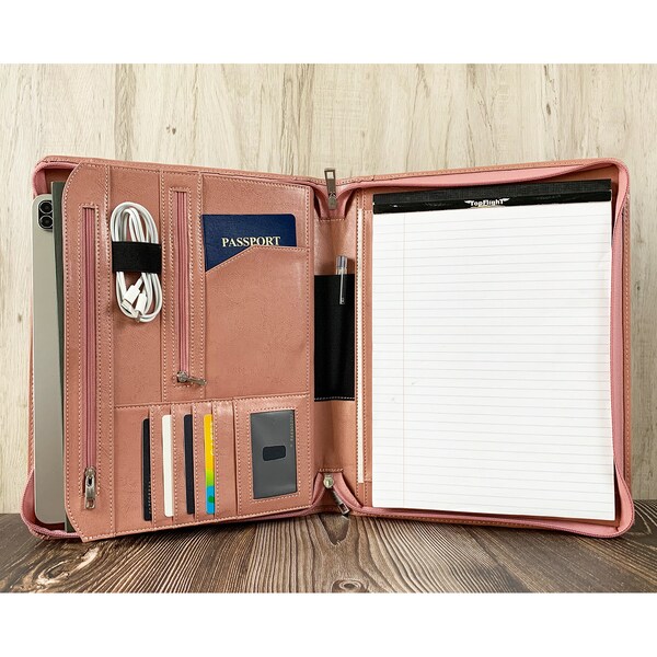 Leather Portfolio - Etsy