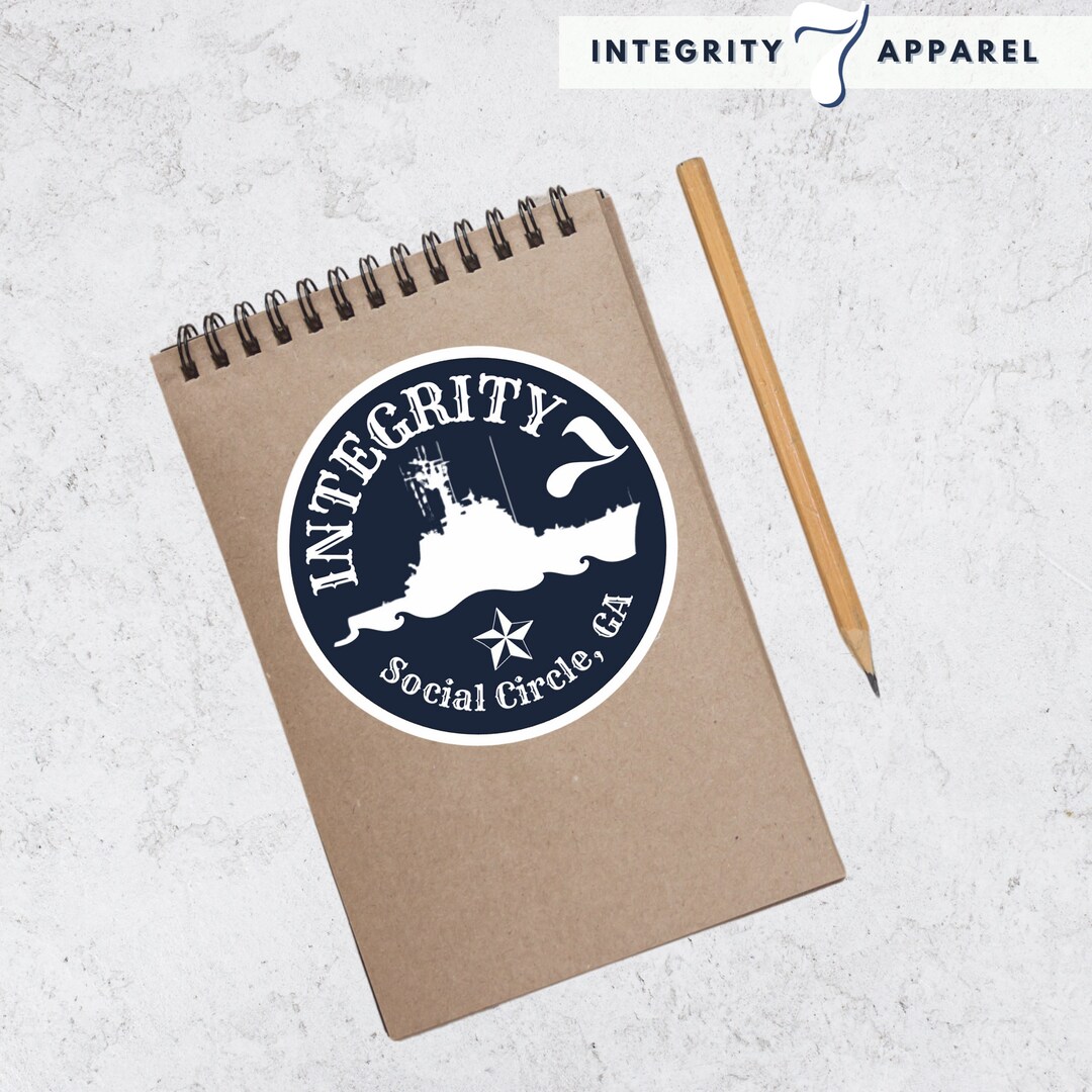 Integrity 7 Ship Sticker Premium Vinyl, Indoor & Outdoor - Etsy