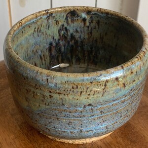 Abalone Opalescent Pottery Bowl - Etsy