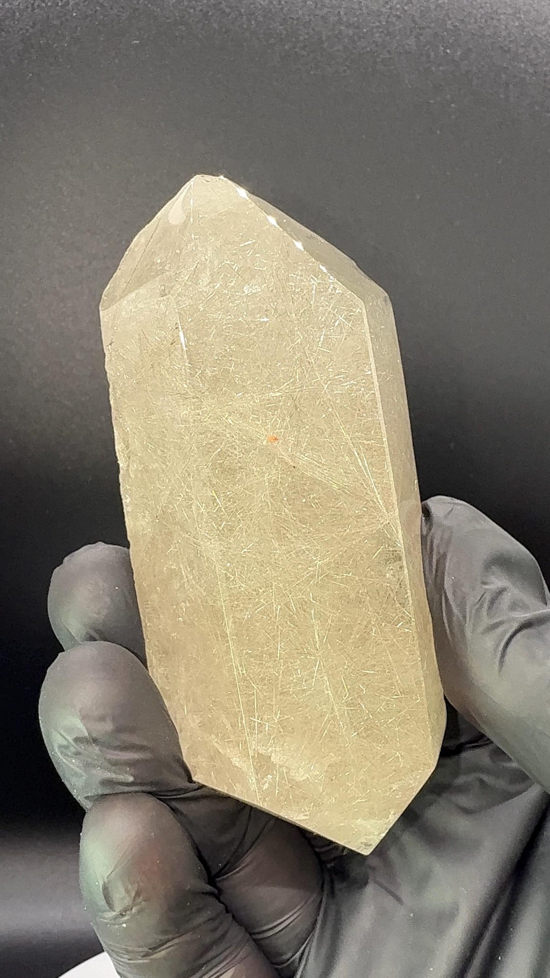 Silver Rutilated Quartz Double Terminated, Silver Rutile in Quartz ...