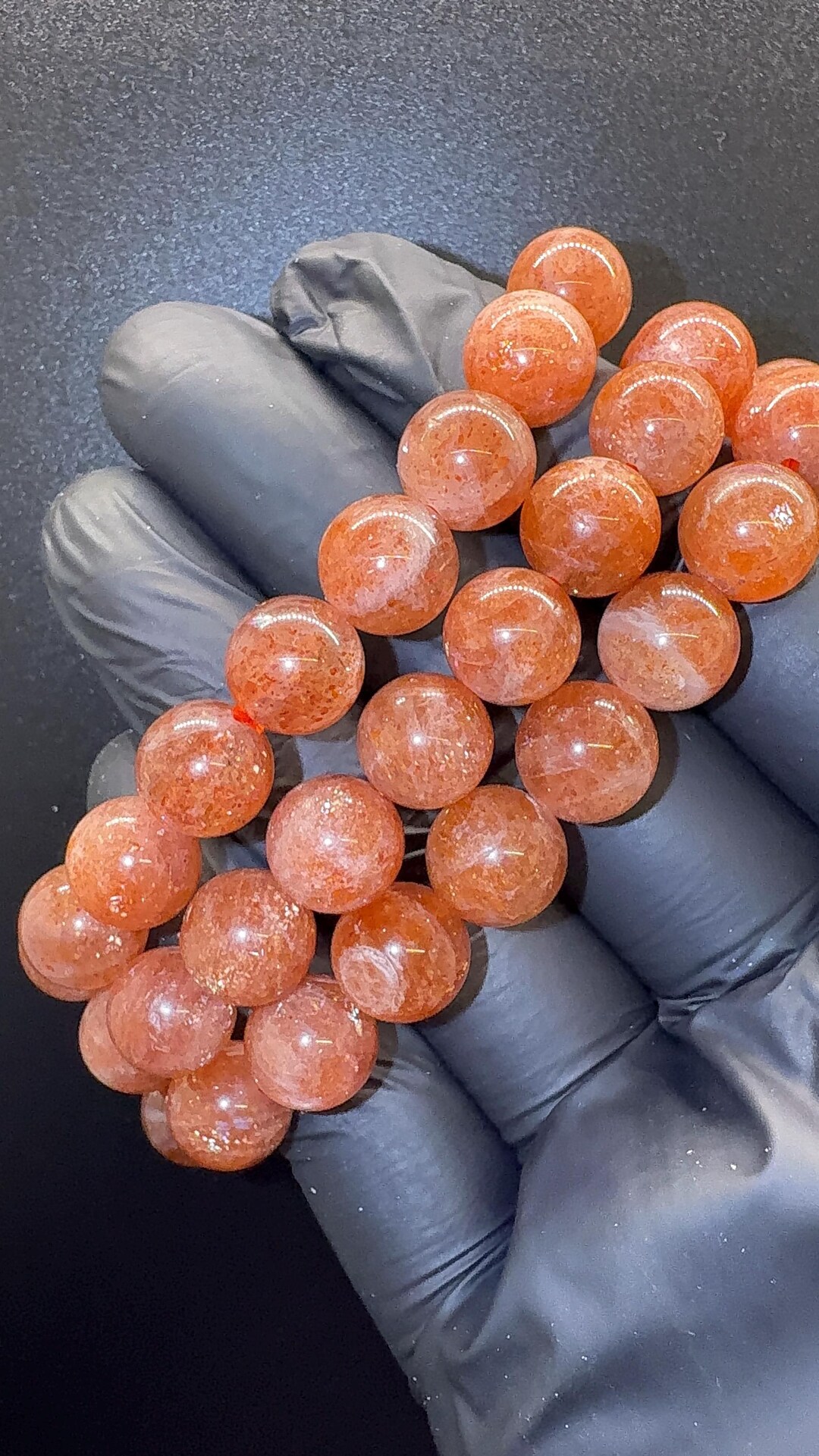 Golden Sunstone Bracelet – Confetti Sunstone Jewelry With Rainbow ...