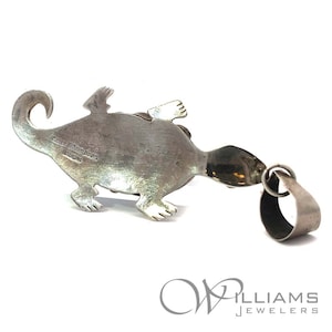 Navajo Sterling Silver Emer Thompson Multi-stone Lizard Pendant - Etsy