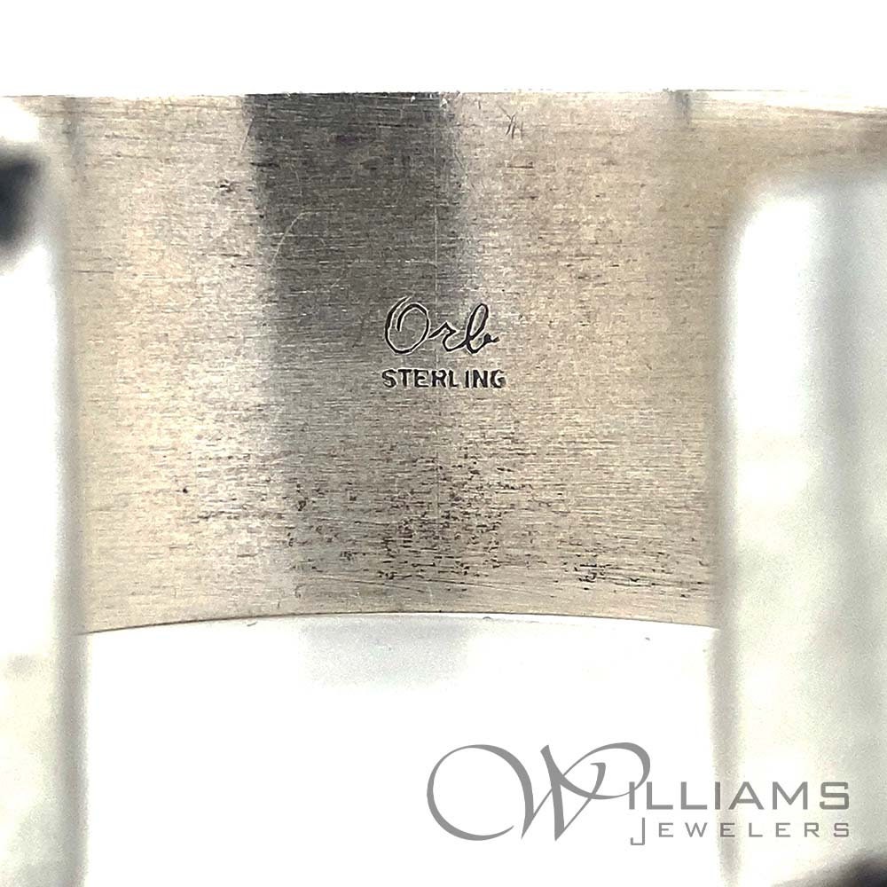 Vintage Sterling Silver Mid-century Modernist Otto Robert Bade Cuff ...