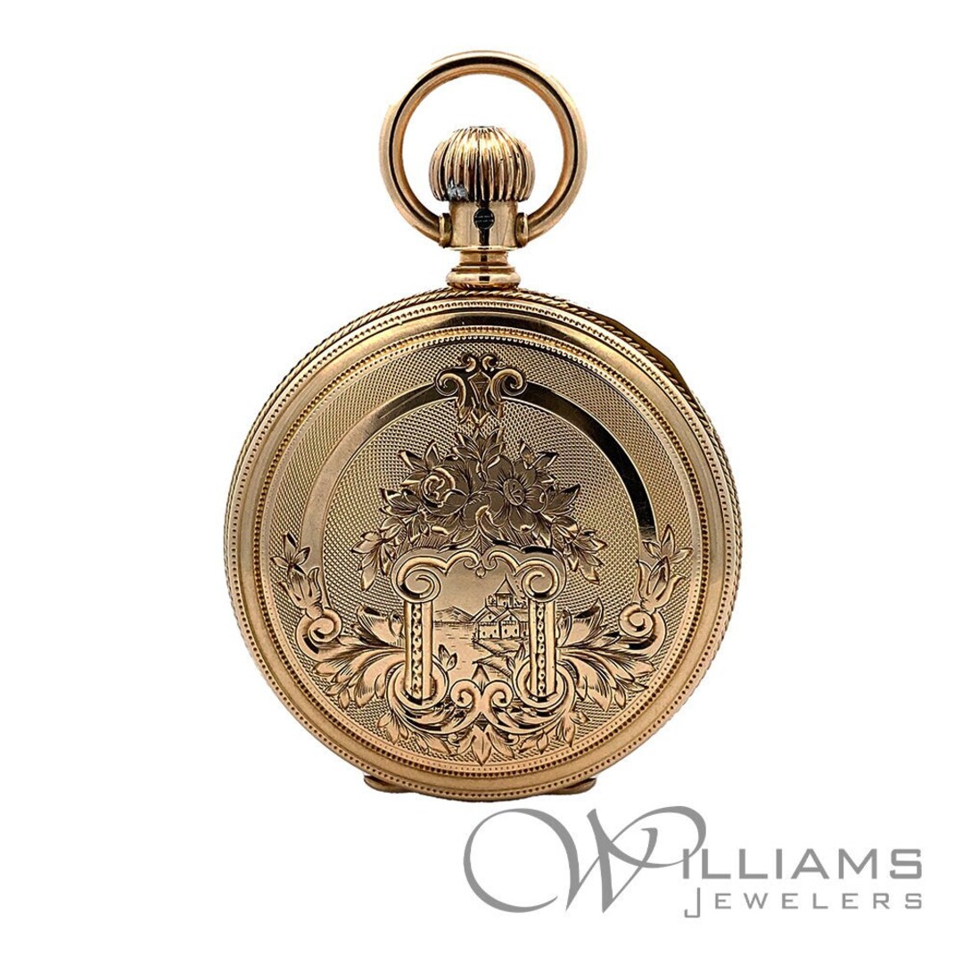 10ky Elgin Hunting Pocket Watch, 11 Jewels, 8 Size, 1885 - Etsy