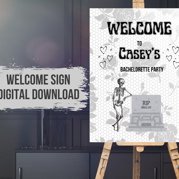 Rip Hen Do Sign - Etsy