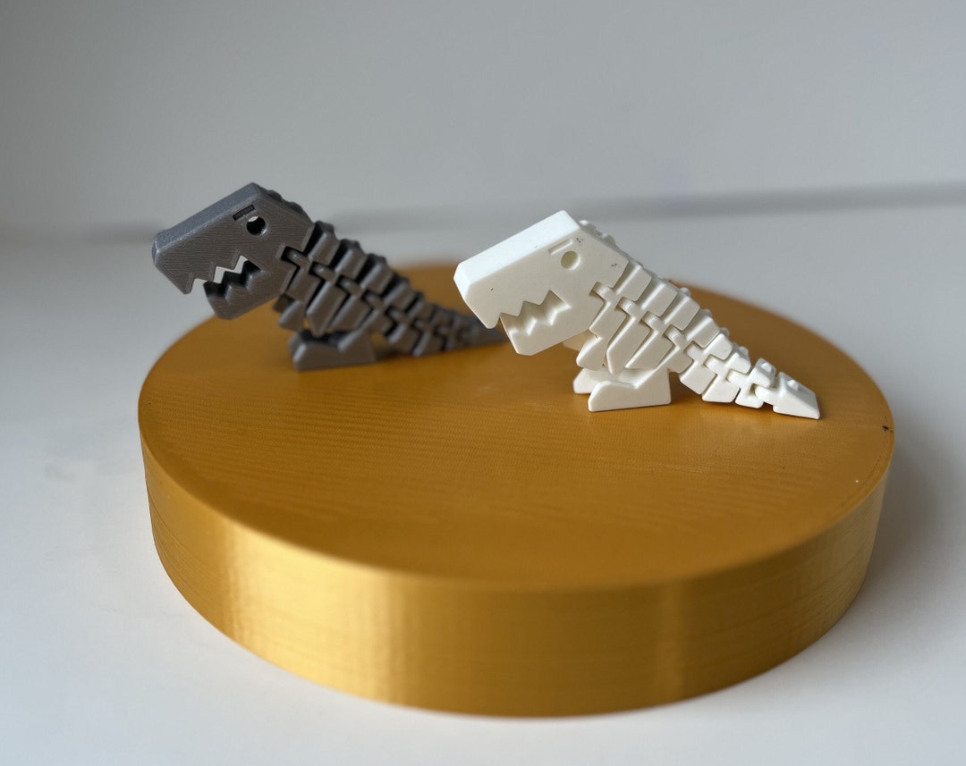 3D Printed Articulating T-rex, Flexi Rex - Etsy
