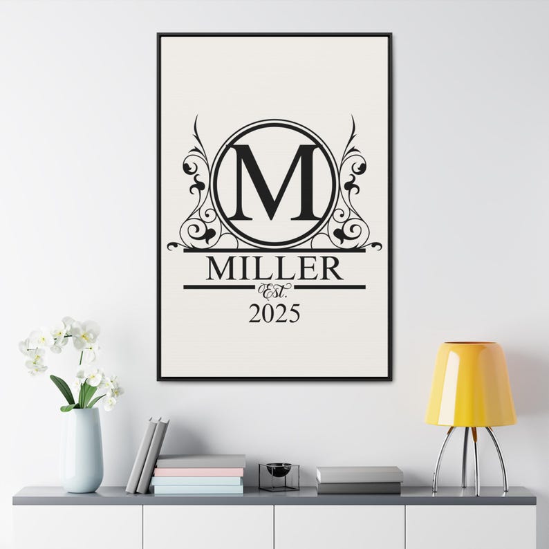 Custom Monogram Sign, Personalized Wedding Gift, Best Anniversary Gifts ...