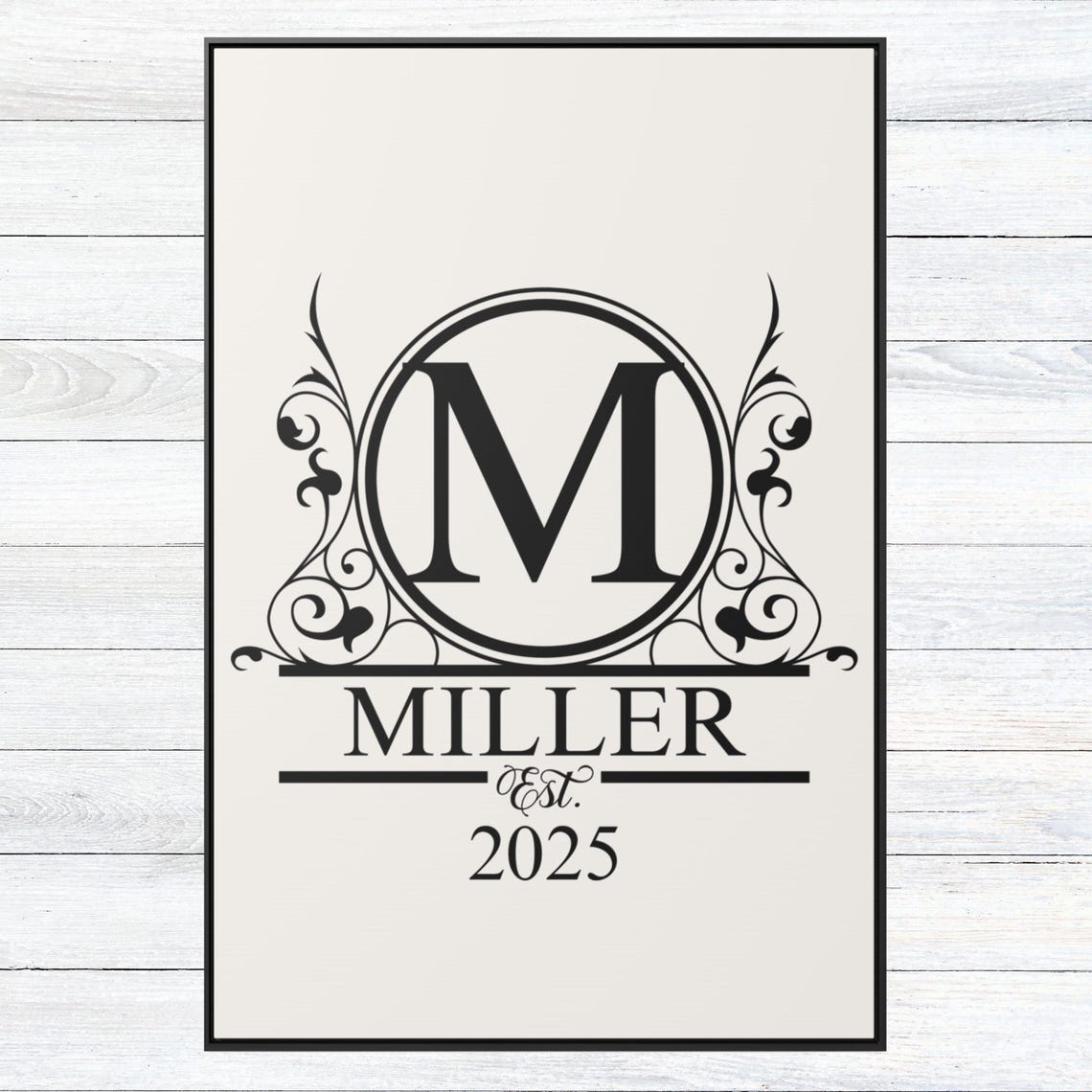 Custom Monogram Sign, Personalized Wedding Gift, Best Anniversary Gifts ...