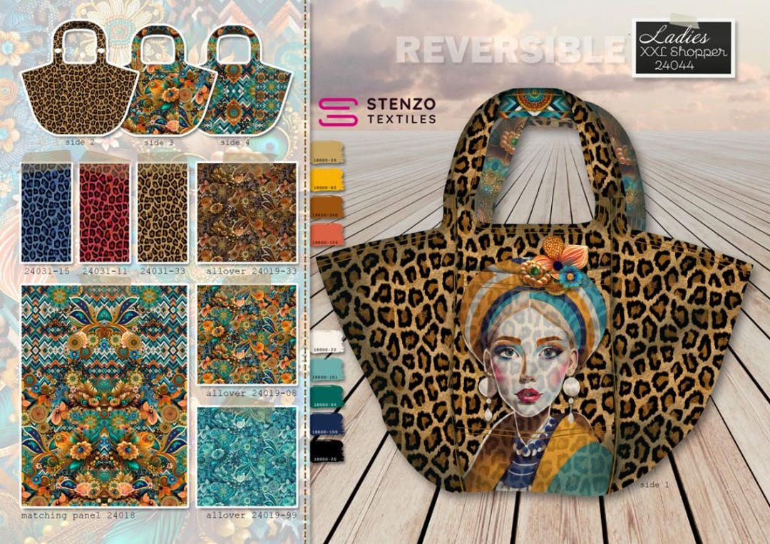 NEU: Taschenpanel von Stenzo H/W 2024 "Extravagant" einfach nähen - Etsy.de