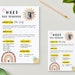 Editable Canva Template | Meet the Teacher Templates | Editable Plants ...