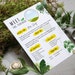 Editable Canva Template | Meet the Teacher Templates | Editable Plants ...