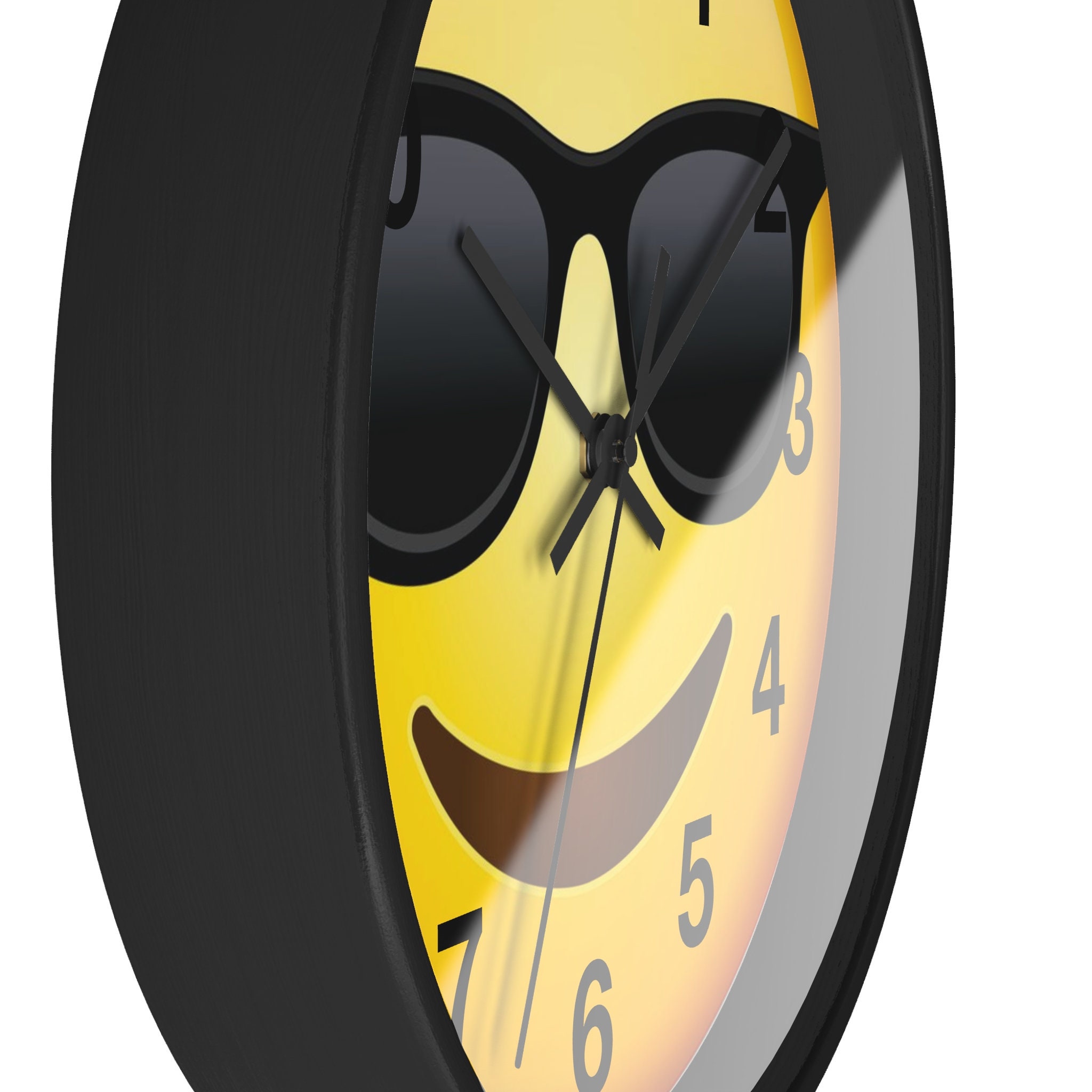 Chill Emoji 10 Inch Wall Clock - Etsy