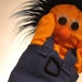 Yellow Guy Hand Puppet - DHMIS - Plush Fleece and Fun Fur. - Etsy